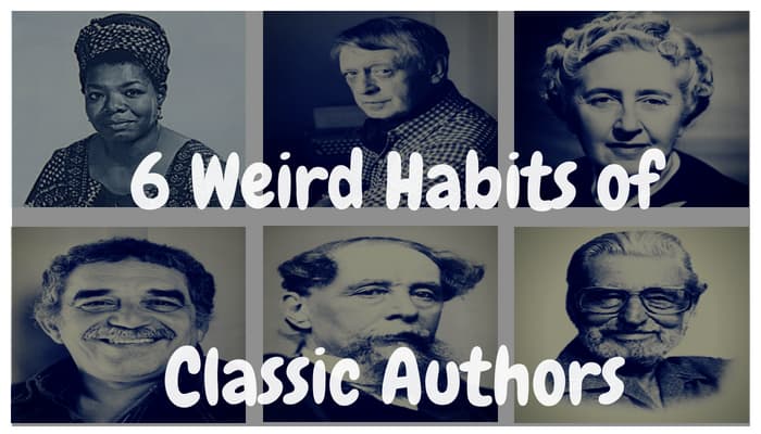 Know 6 Weird Habits of Famous Writers