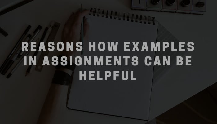 Reasons of How Examples Are Helpful In Assignments