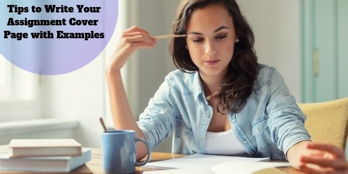 How to Write an Assignment Cover Page